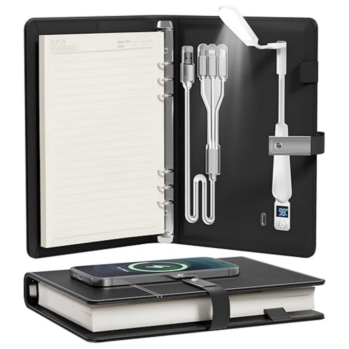 Charge & Write Anywhere – 2026 Planner with Power Bank & Wireless Char ...